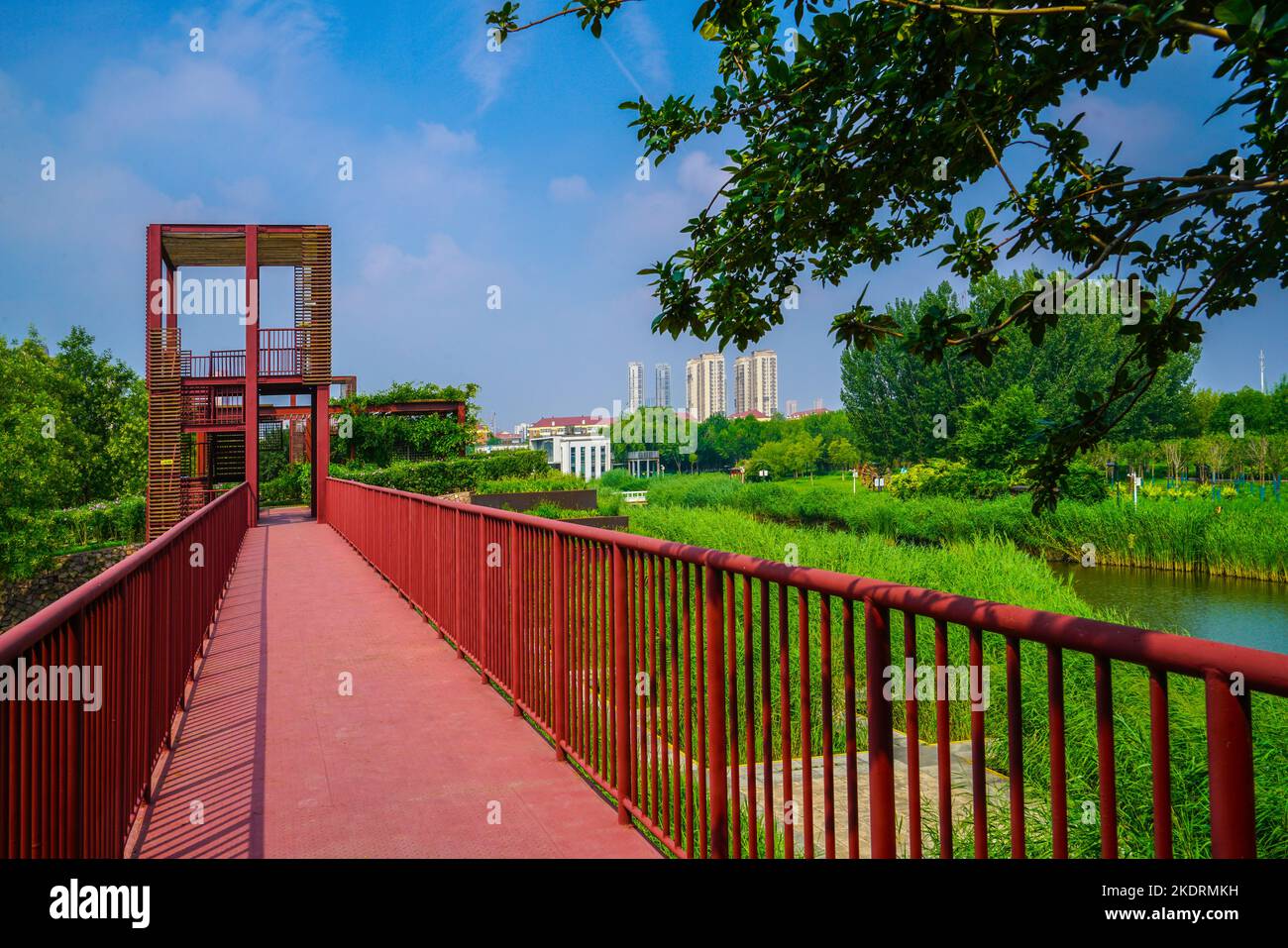 Best View - Bridge Park won the 2019 Global Best View Award Stock Photo ...