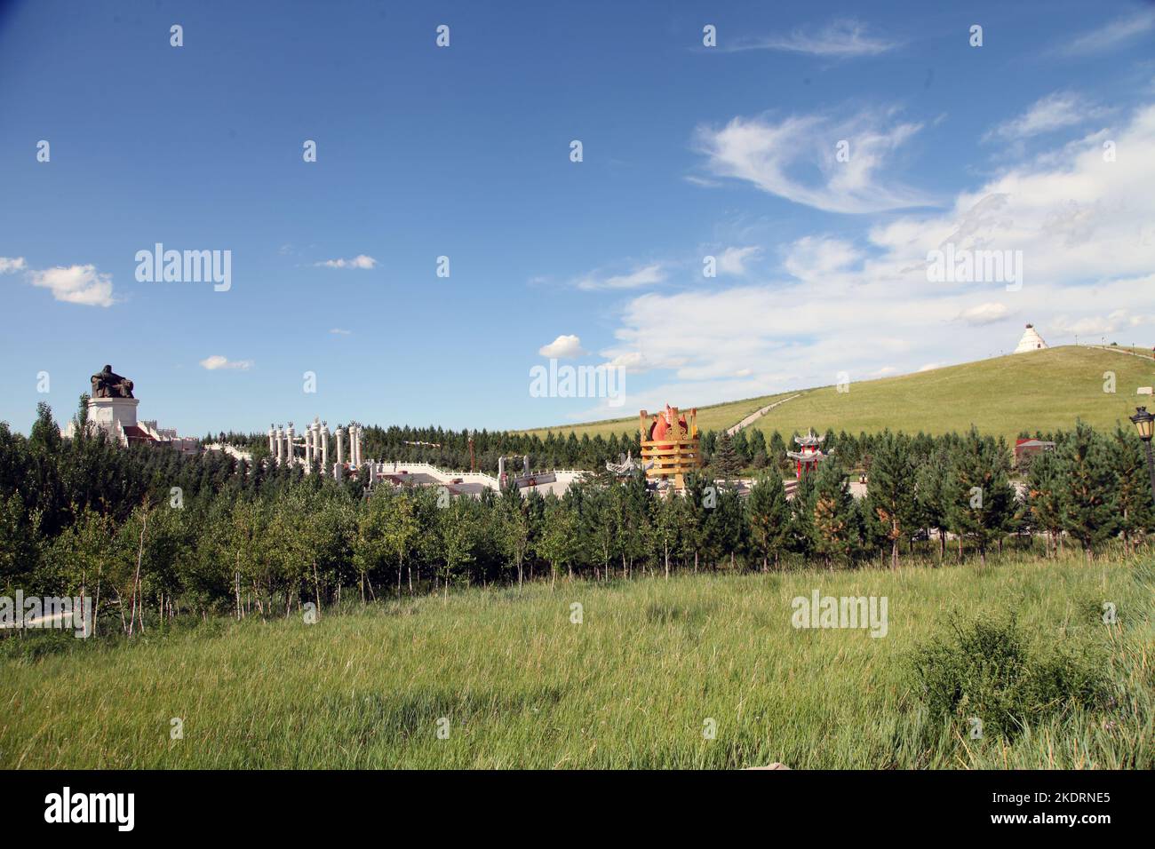 Inner Mongolia west ujimqin: were ulam buddhist shrine wutai Stock ...