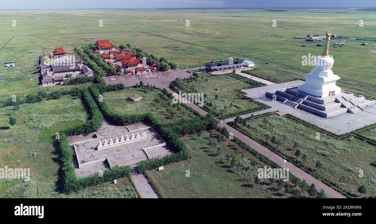 The hulunbuir: kangyur temple Stock Photo - Alamy