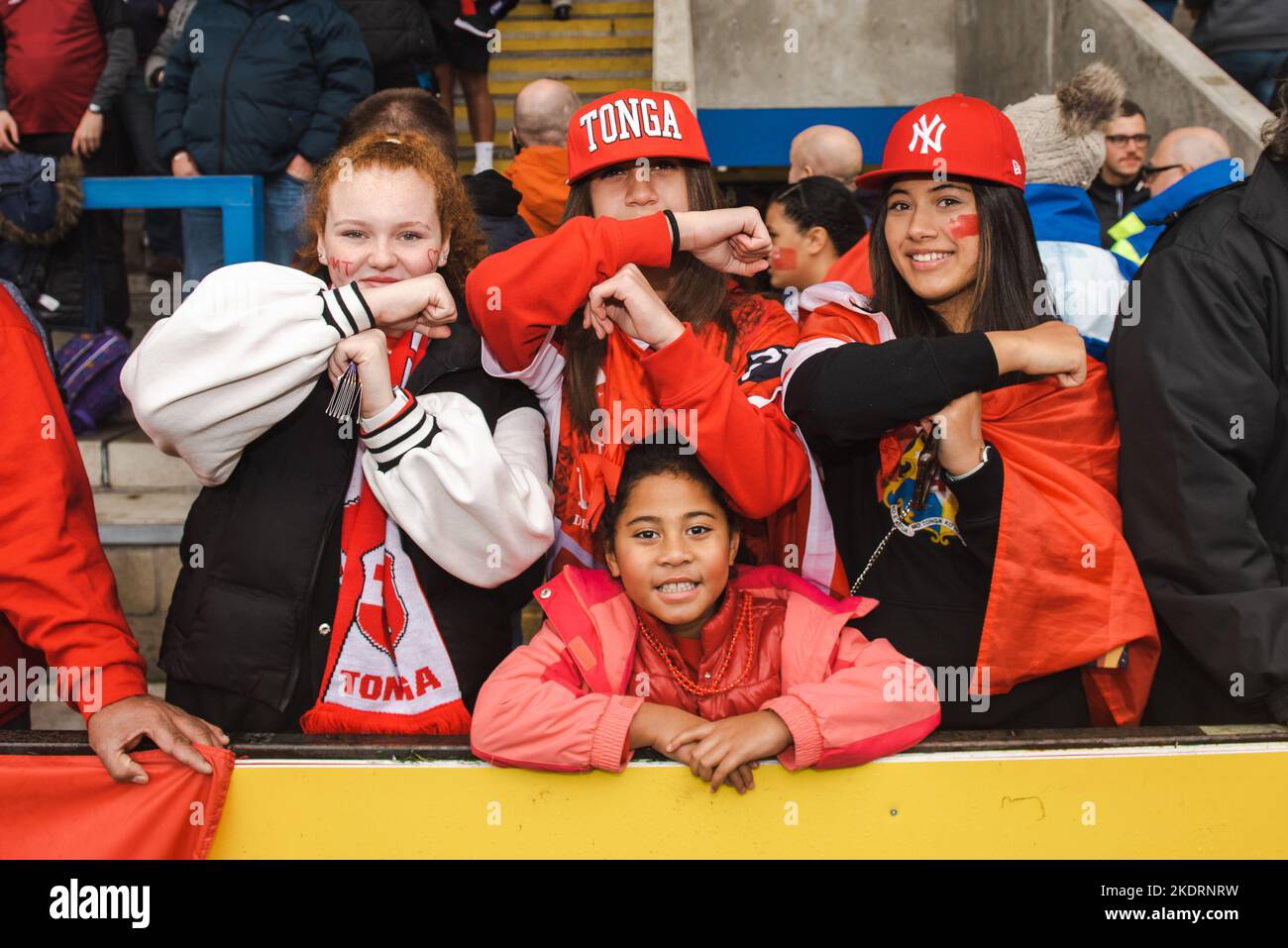 Tonga v Samoa Rugby League World Cup 2021 Stock Photo - Alamy