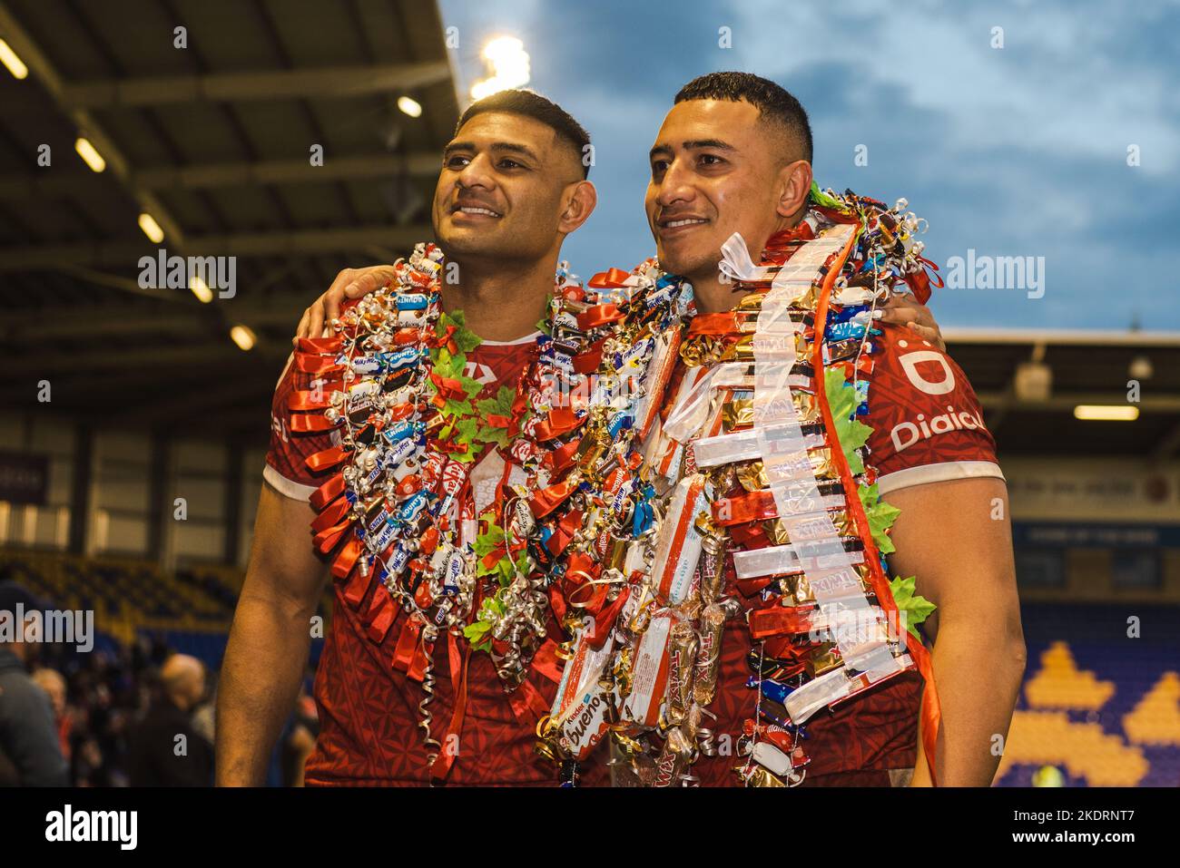 Tonga v Samoa Rugby League World Cup 2021 Stock Photo - Alamy