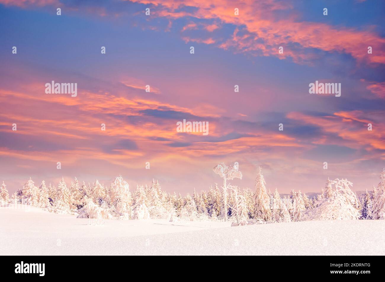 Beautiful winter landscape on hi-res stock photography and images - Alamy