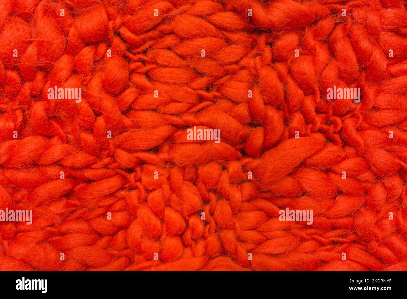 Fabric thread braid texture red knit pattern fiber material background ...