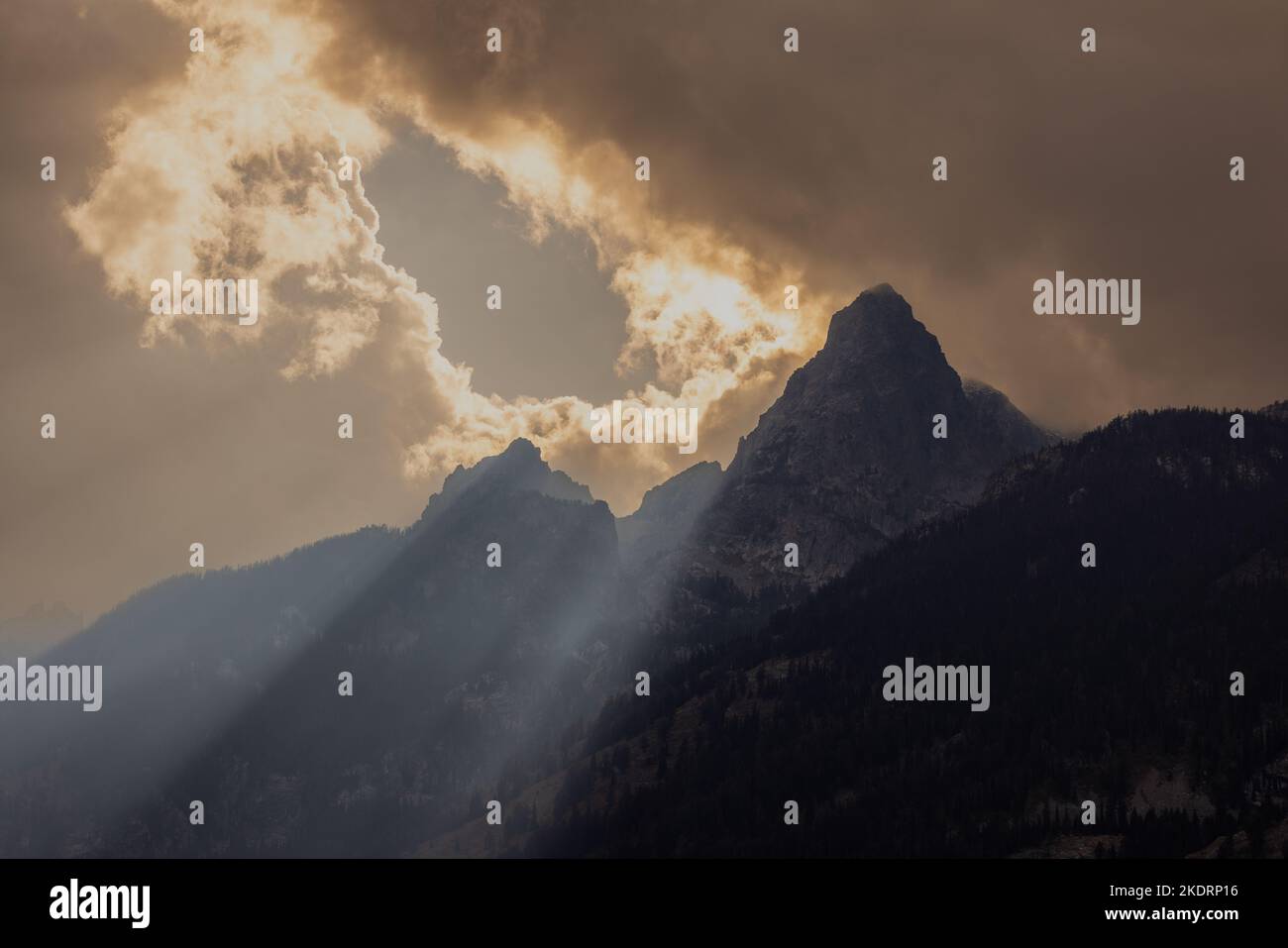 Autumn storm over teton hi-res stock photography and images - Alamy