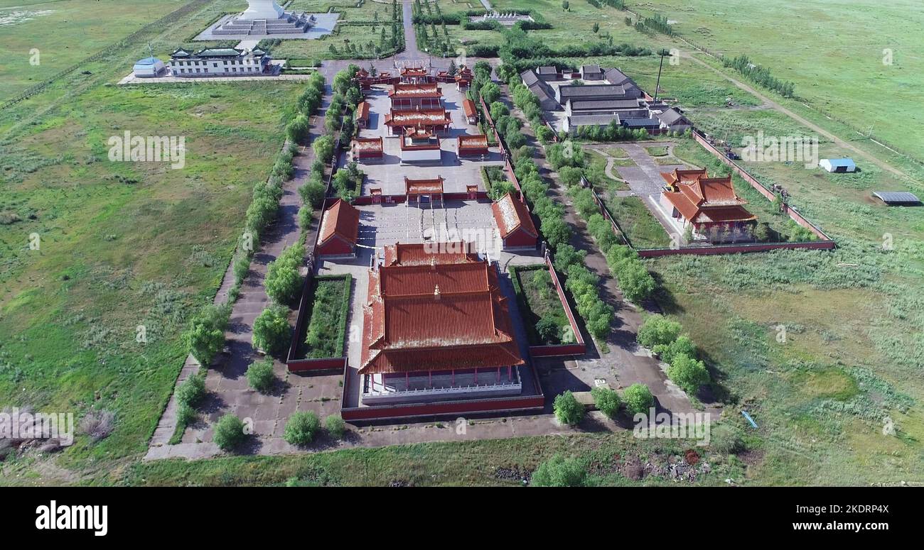 The hulunbuir: kangyur temple Stock Photo - Alamy