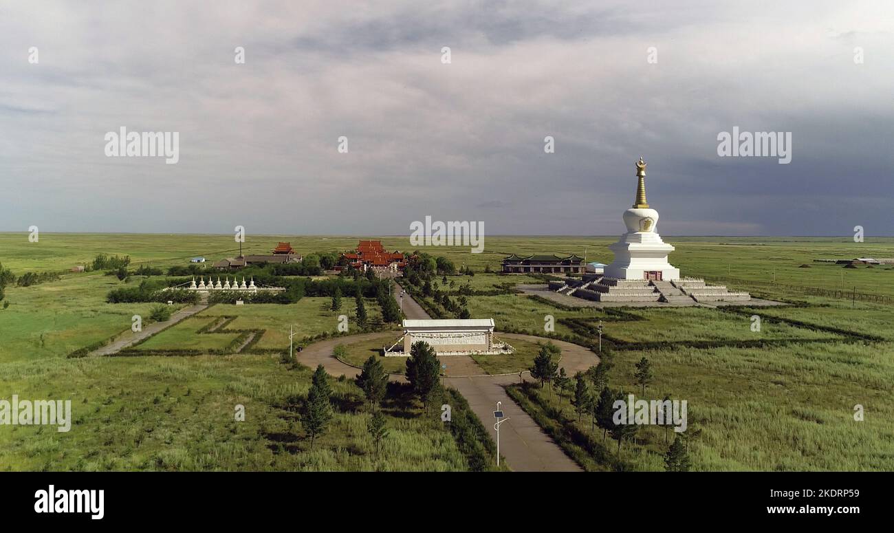 The hulunbuir: kangyur temple Stock Photo - Alamy