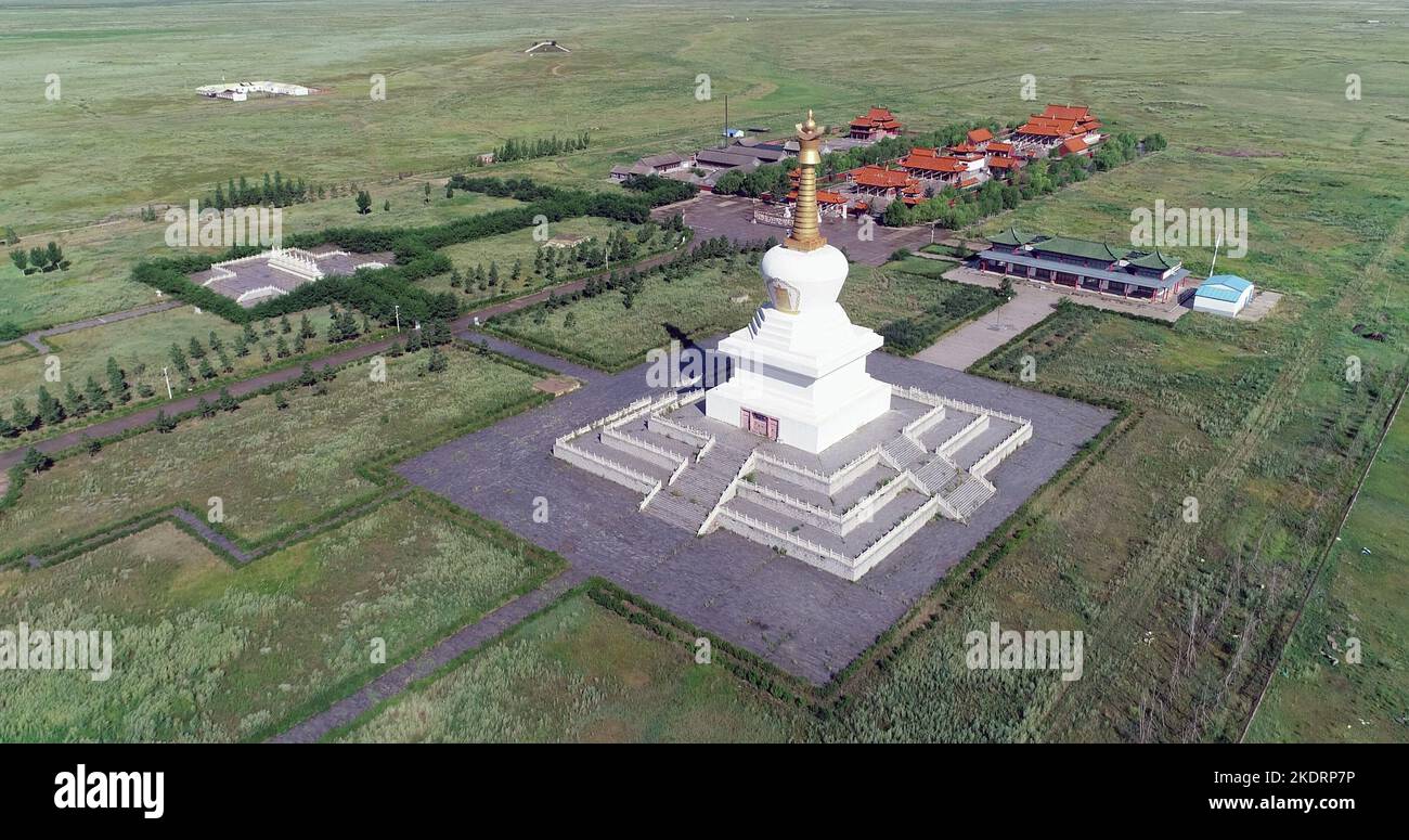 The hulunbuir: kangyur temple Stock Photo - Alamy