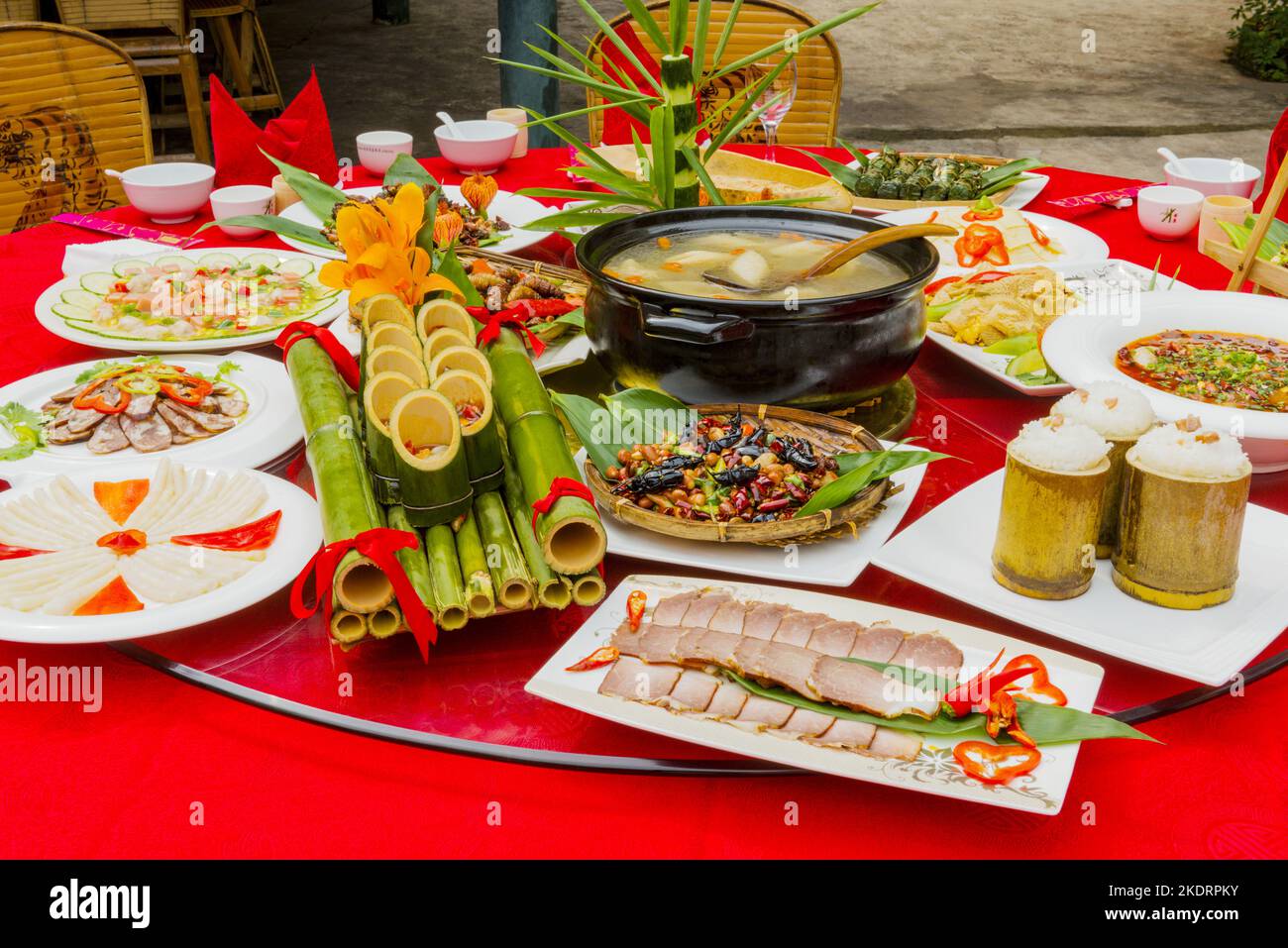 Bamboo delicacies hi-res stock photography and images - Alamy