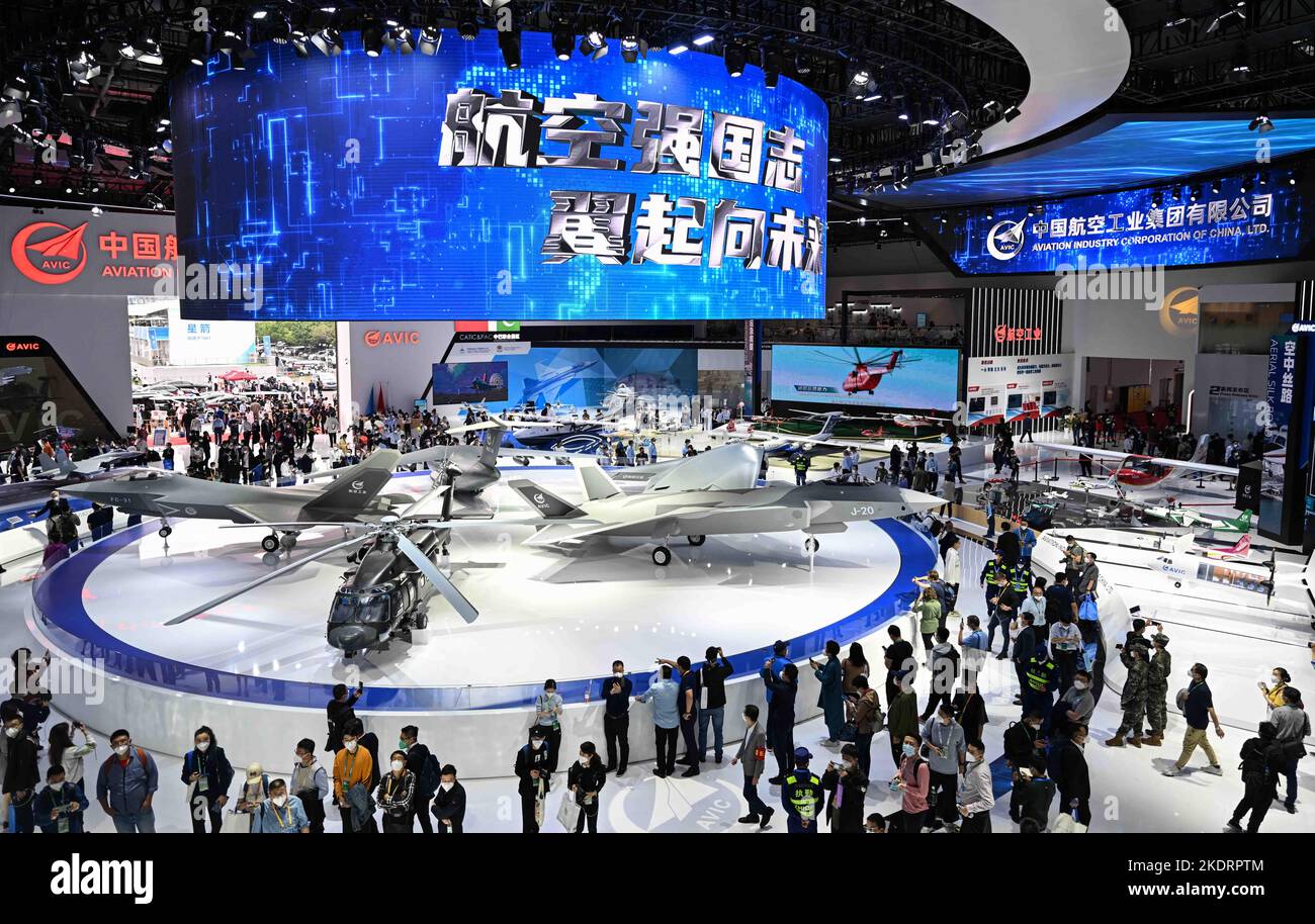 Zhuhai. 8th Nov, 2022. This photo taken on Nov. 8, 2022 shows the ...