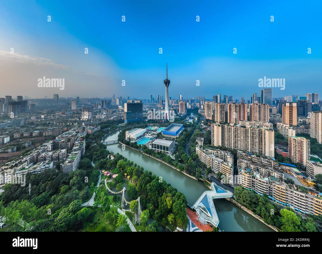 Chengdu tv tower hi-res stock photography and images - Alamy