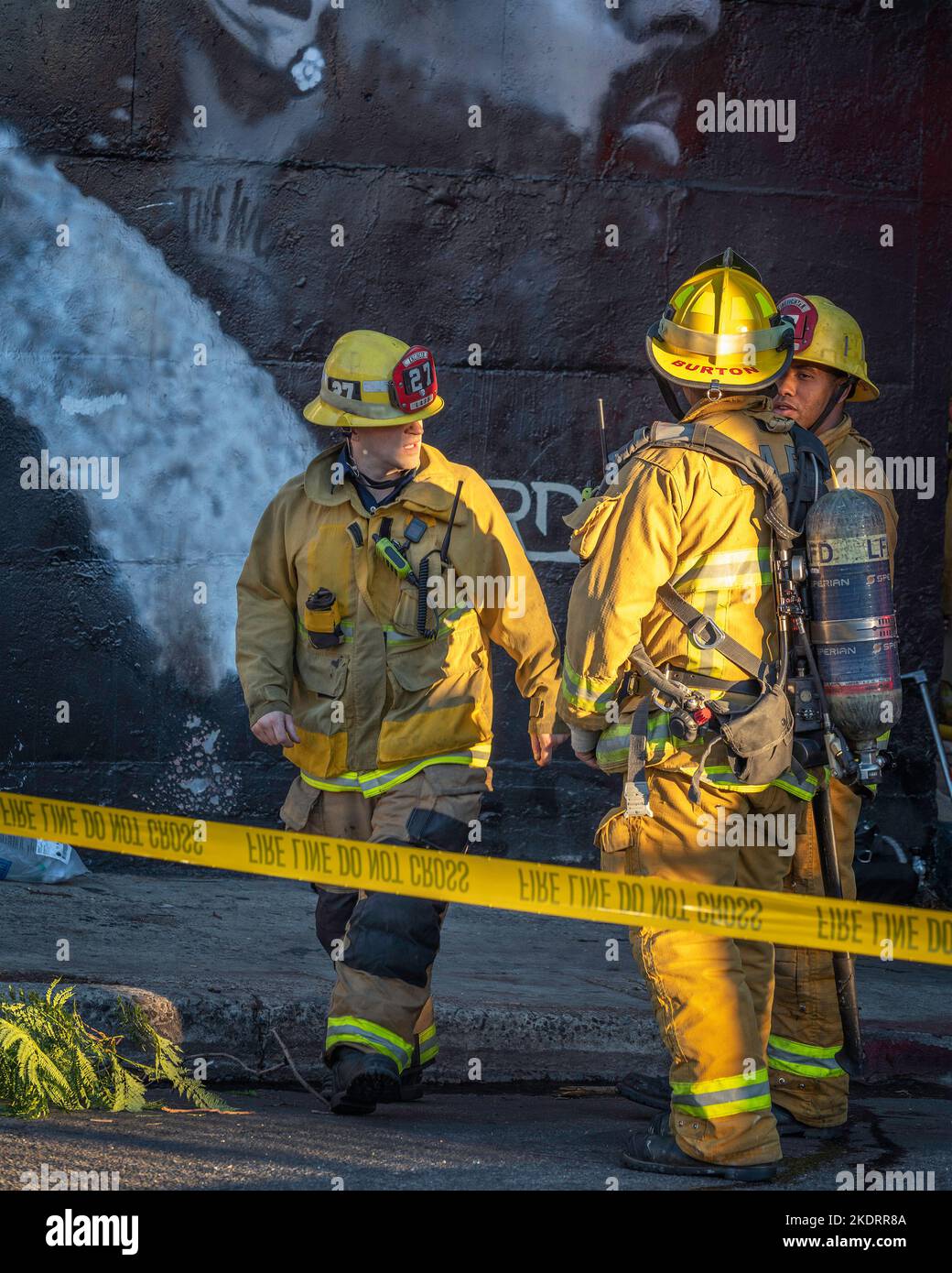 Los Angeles Ca Usa November 3 2022 Los Angeles Fire Department
