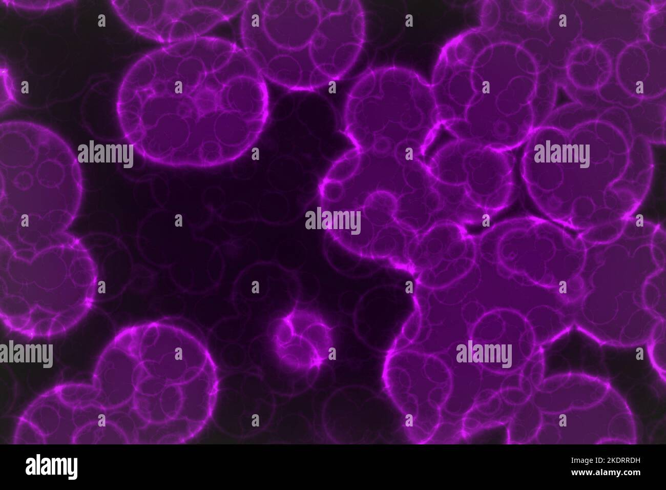 artistic cute pink many biological cells computer art background ...