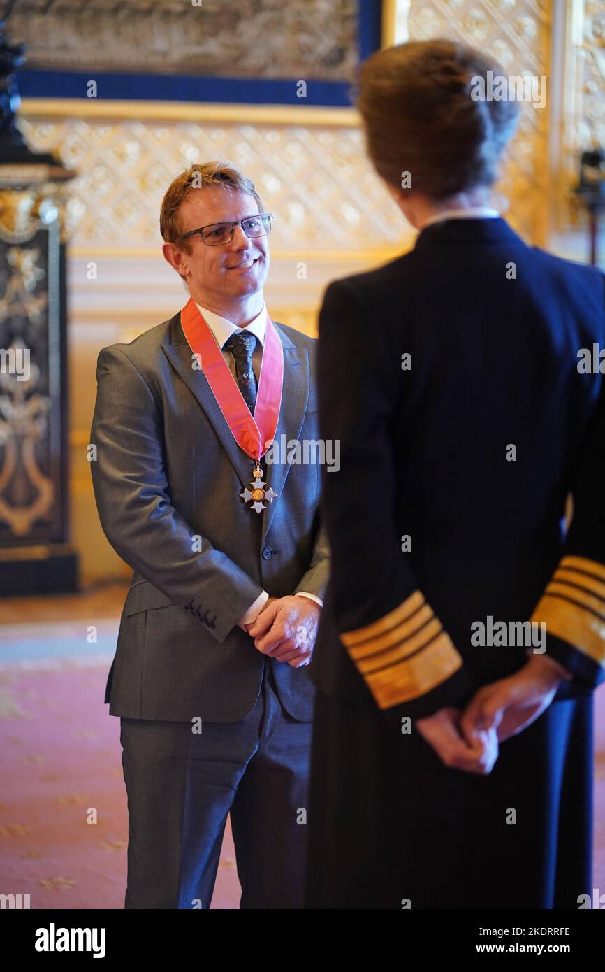 Mr Jody Cundy, from Bolton, is made a Commander of the Order of the ...