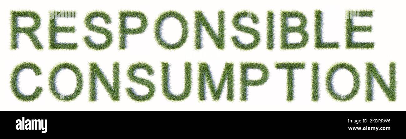 Responsible consumption circular economy Cut Out Stock Images ...