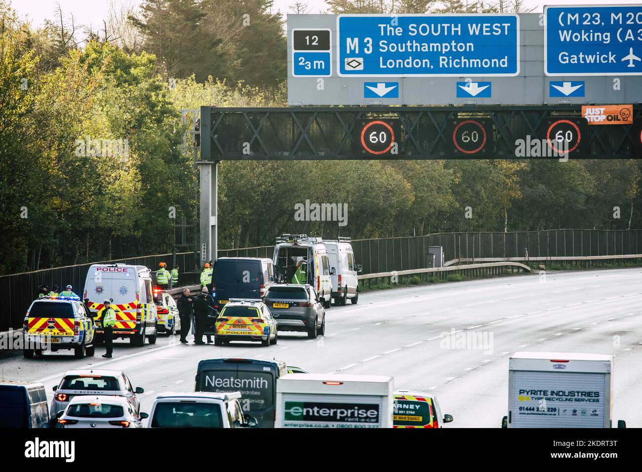 Just stop oil motorway hi-res stock photography and images - Alamy