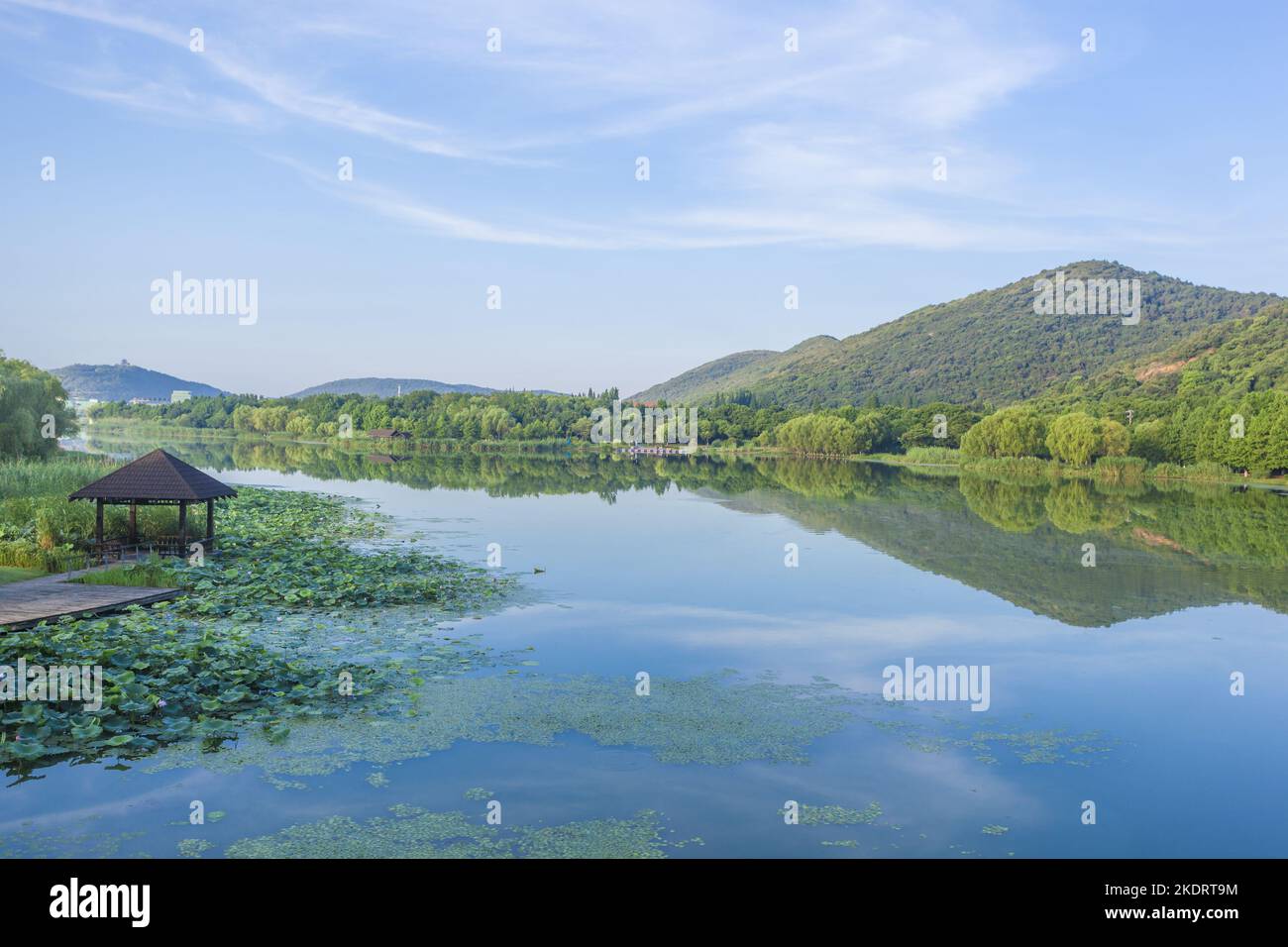 Wuxi wetland park, beautiful scenery Stock Photo - Alamy