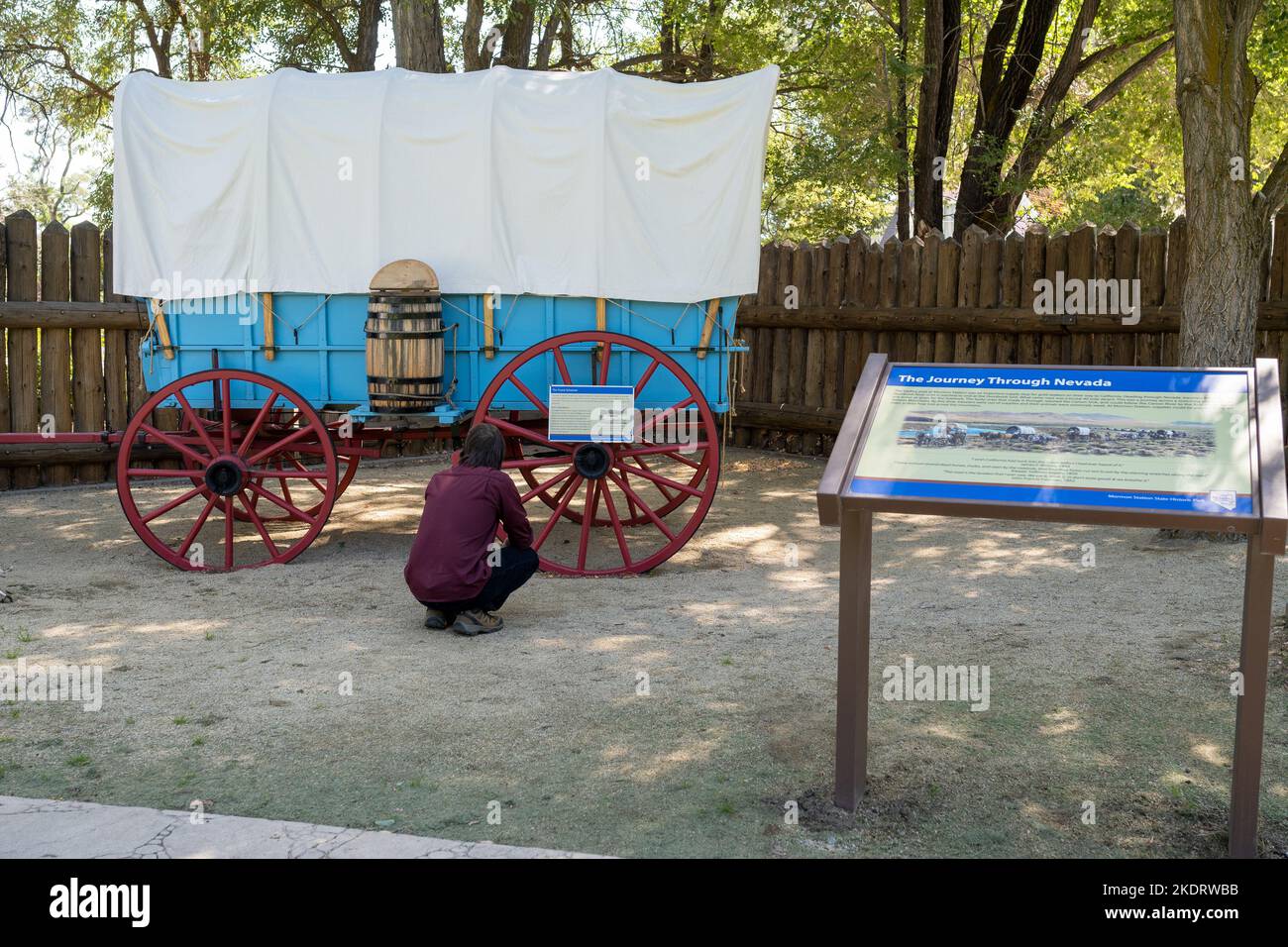 Prairie schooner hi-res stock photography and images - Alamy