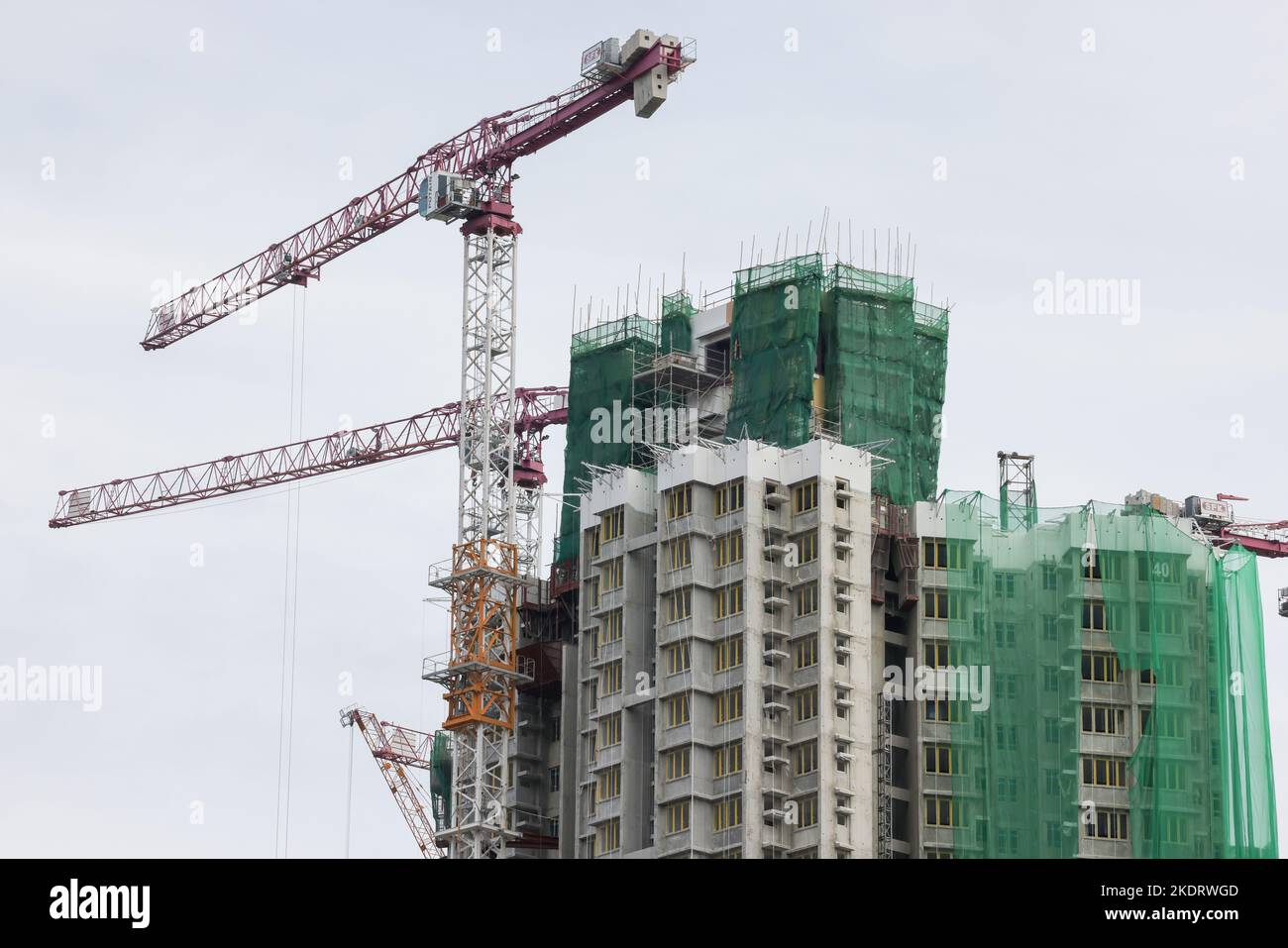 Public housing estate under construction in Diamond Hill. 19OCT22 SCMP ...