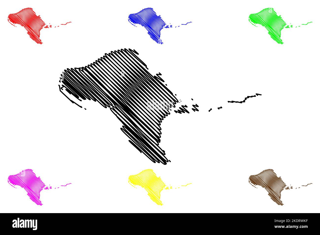 Kume island (Japan, East Asia, Japanese archipelago, Okinawa Islands ...