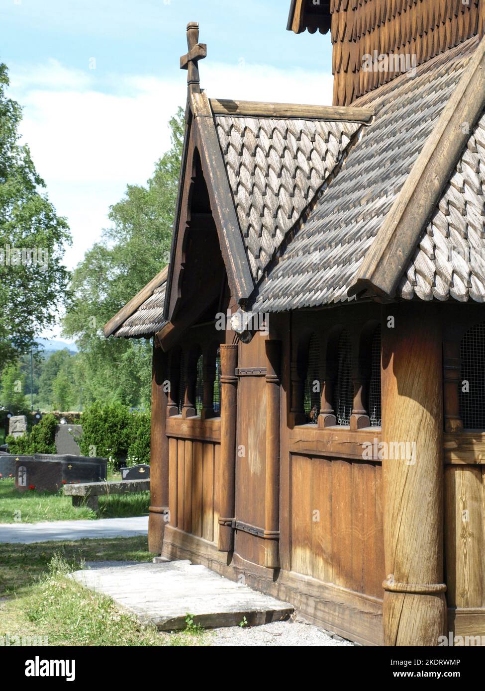 Exterior of heddal stave church hi-res stock photography and images - Alamy