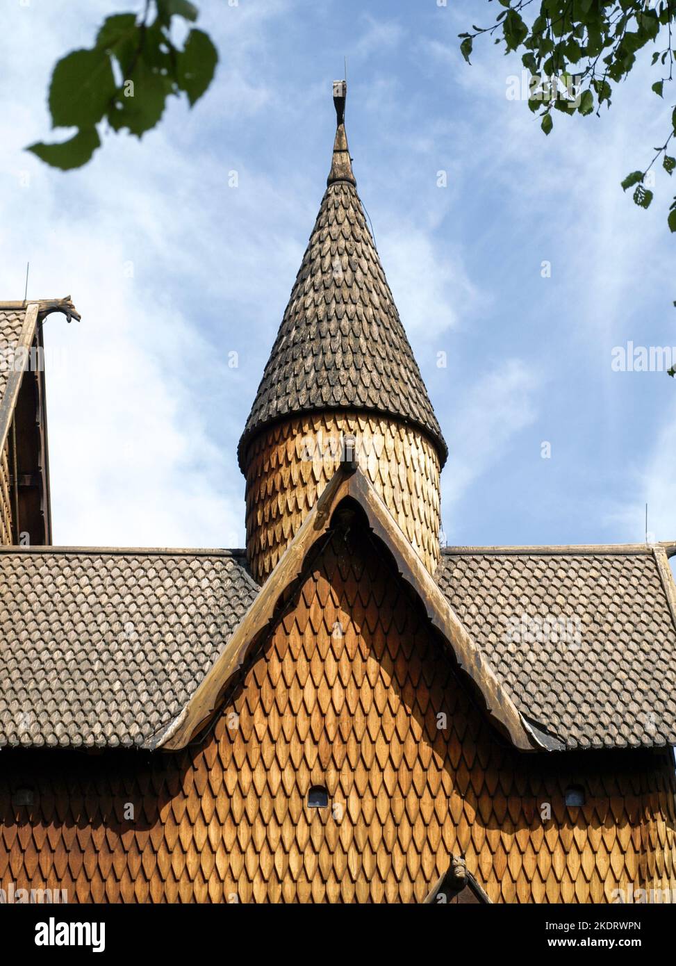 Exterior of heddal stave church hi-res stock photography and images - Alamy