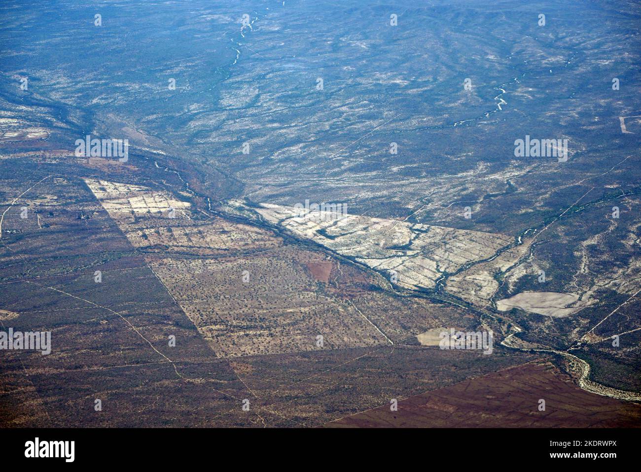 la paz baja california sur mexico aerial panorama landscape from ...