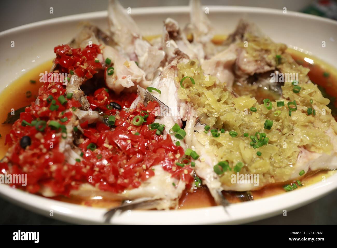 Steamed mandarin fish hi-res stock photography and images - Alamy