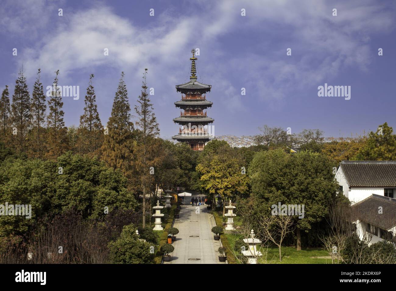 Suzhou hanshan temple Stock Photo - Alamy