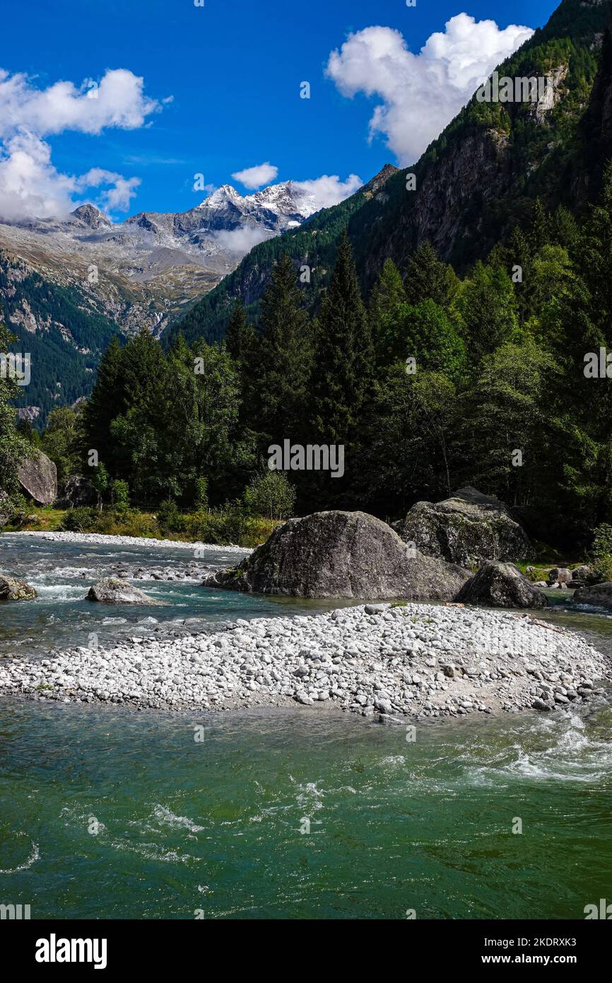 Val Masino, Mello, Southern Alps, Alpine, Italy Stock Photo - Alamy