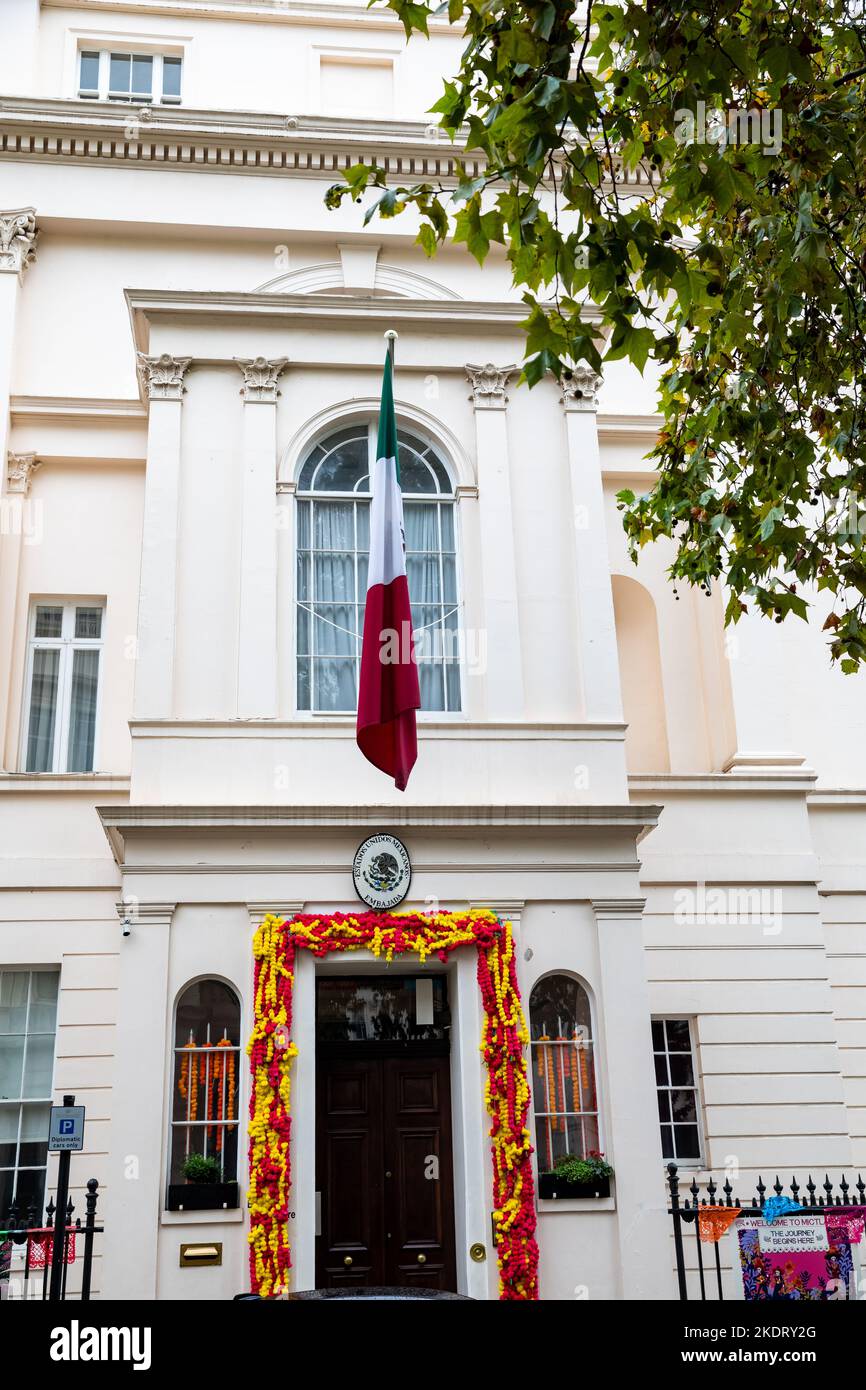 Mexican Embassy Building in London, UK Stock Photo - Alamy