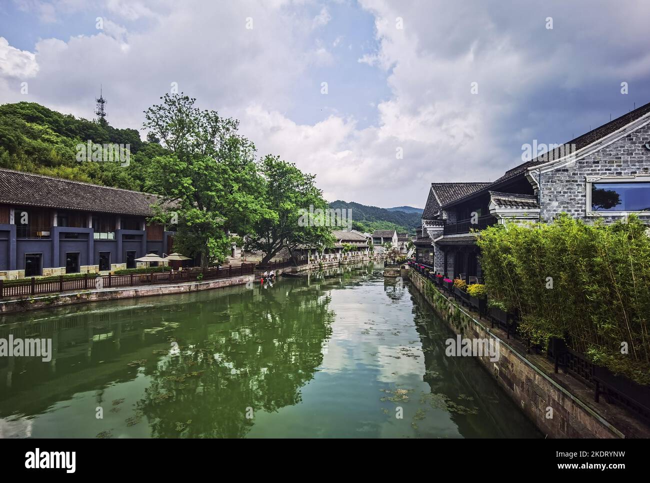 Dongqian lake Han Ling, an ancient village Stock Photo - Alamy
