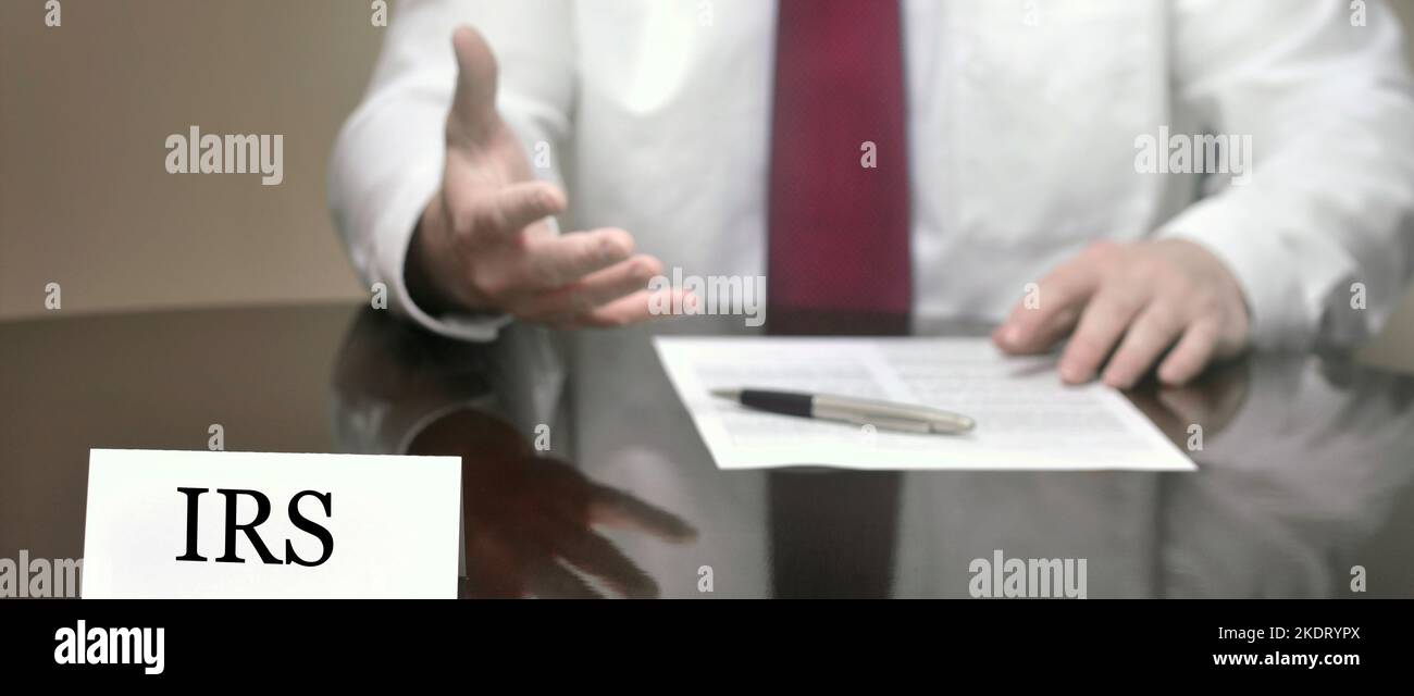 Irs agent hi-res stock photography and images - Alamy