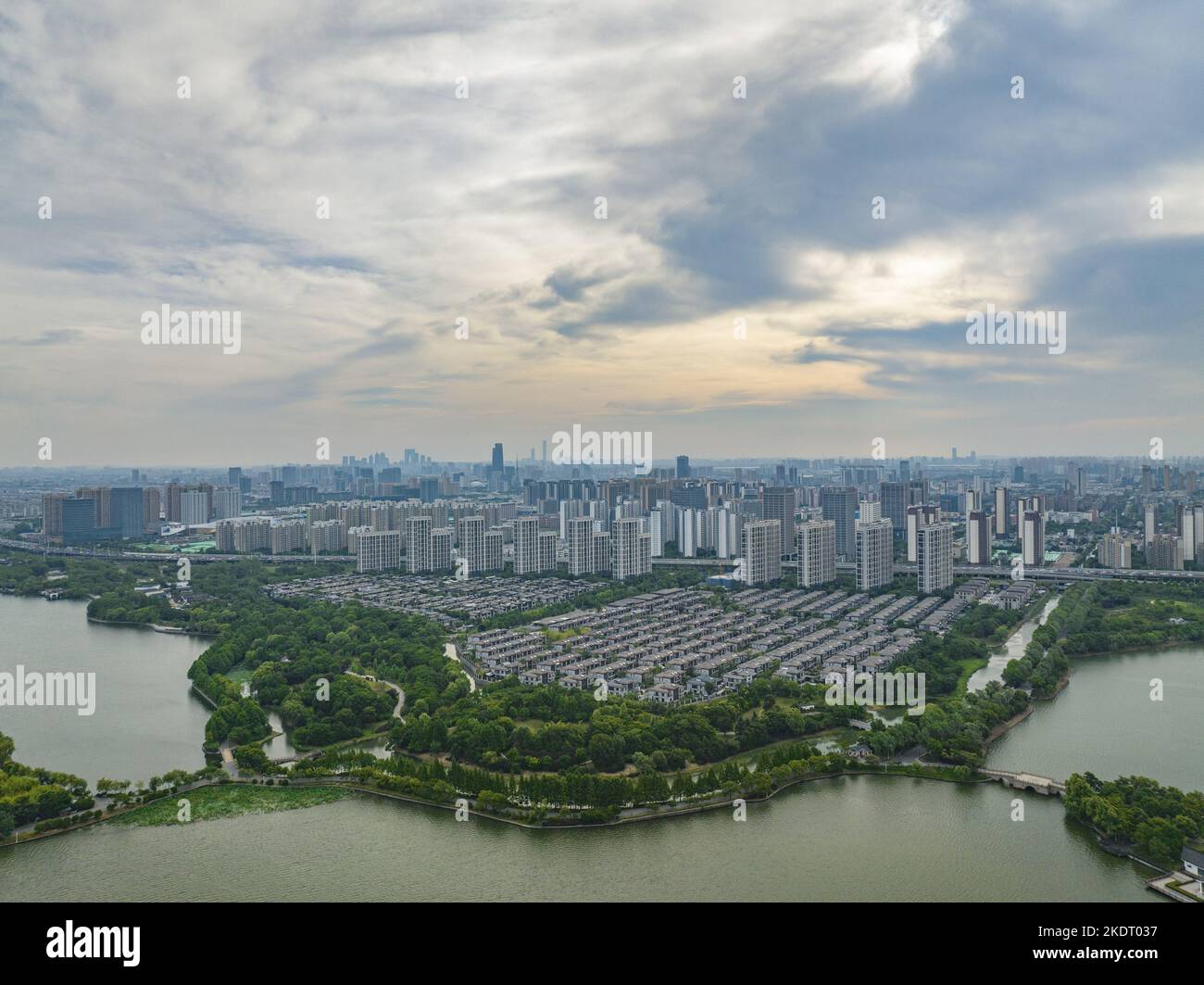 Jiangsu wuzhong district in suzhou, east taihu lake city living ...