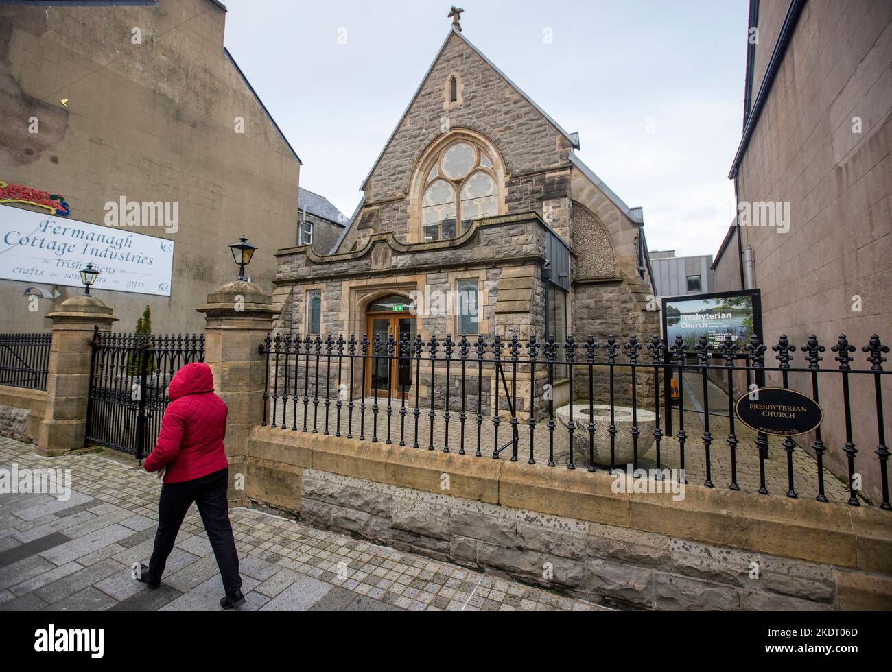 Enniskillen Presbyterian Church, were Rev David Cupples, presides as ...
