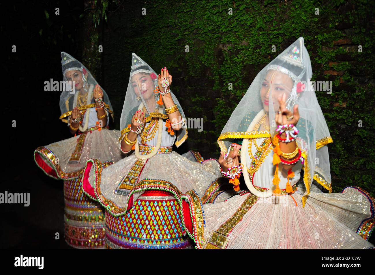 Nov 07,2022- Sylhet, Bangladesh: Portraiture of Manipuri Girls attire ...
