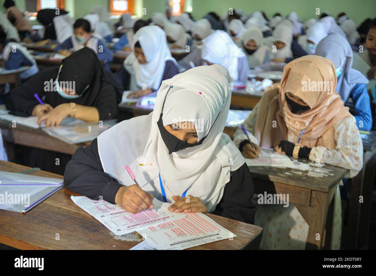 November 06, 2022 in Sylhet, Bangladesh: The Higher Secondary Examination (HSC) has started ...
