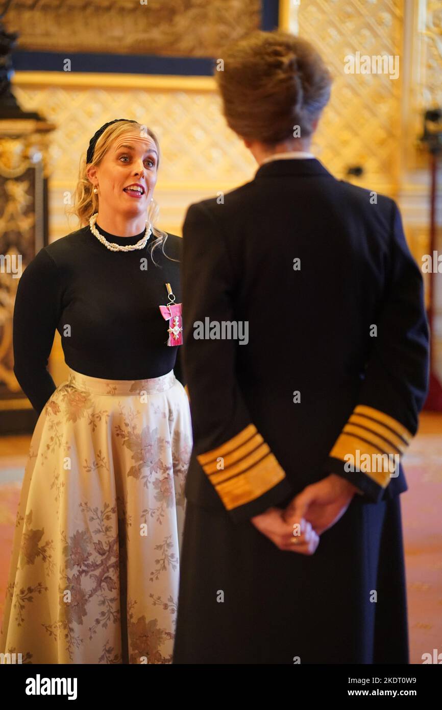 Miss Jessica Learmonth, from Leeds, is made a Member of the Order of ...