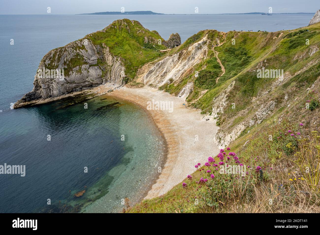 Coastal cliffs near Durdle Door Stock Photo - Alamy