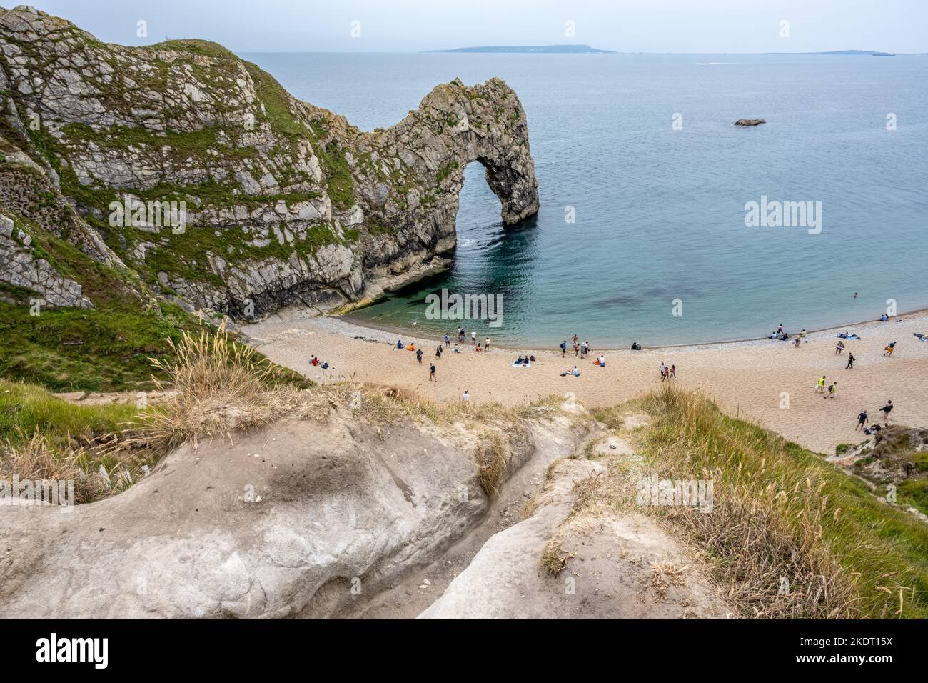 Durdle Door Limestone arch, Dorset Stock Photo - Alamy