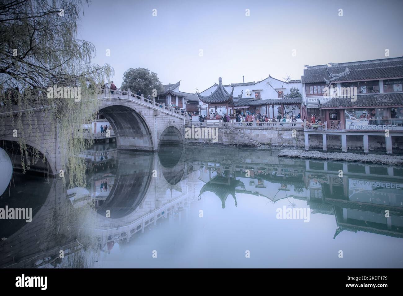 The ancient town of suzhou Stock Photo - Alamy