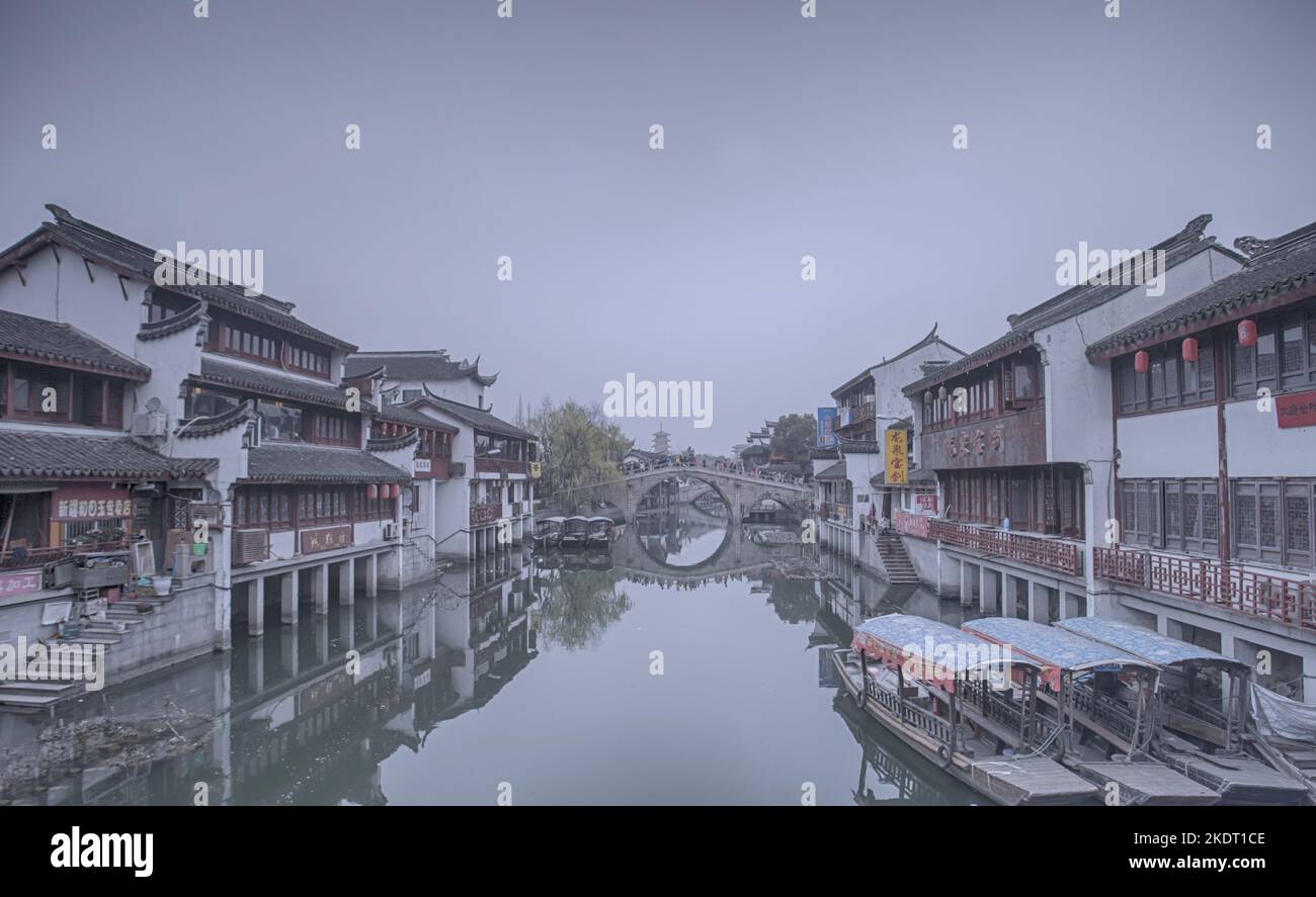 The ancient town of suzhou Stock Photo - Alamy