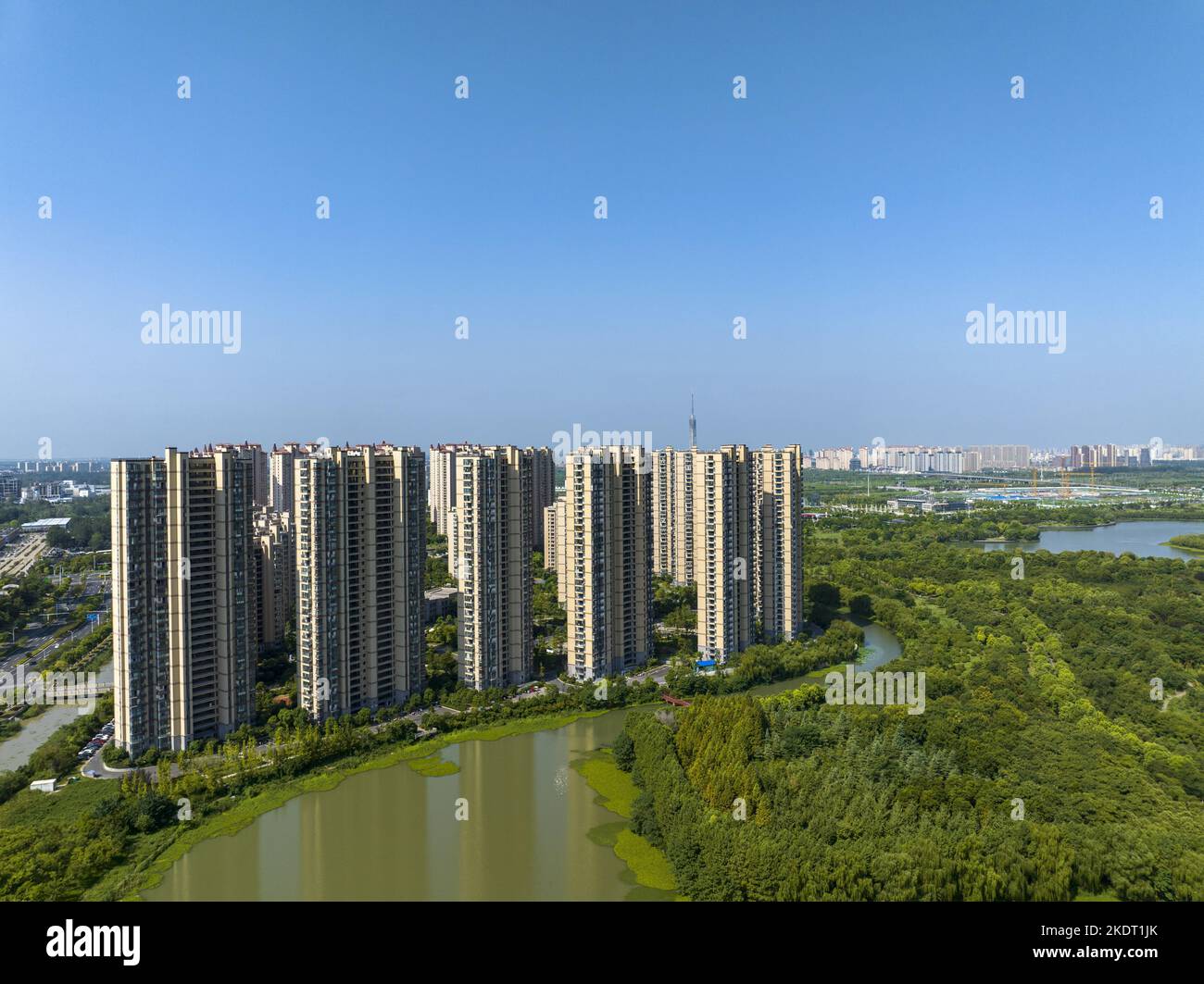 Jiangsu huaian city ecological culture tour area Stock Photo - Alamy