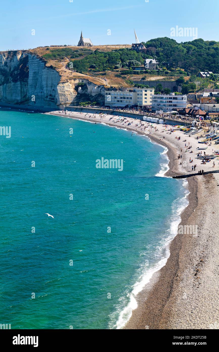 Aerial coast normandie hi-res stock photography and images - Alamy