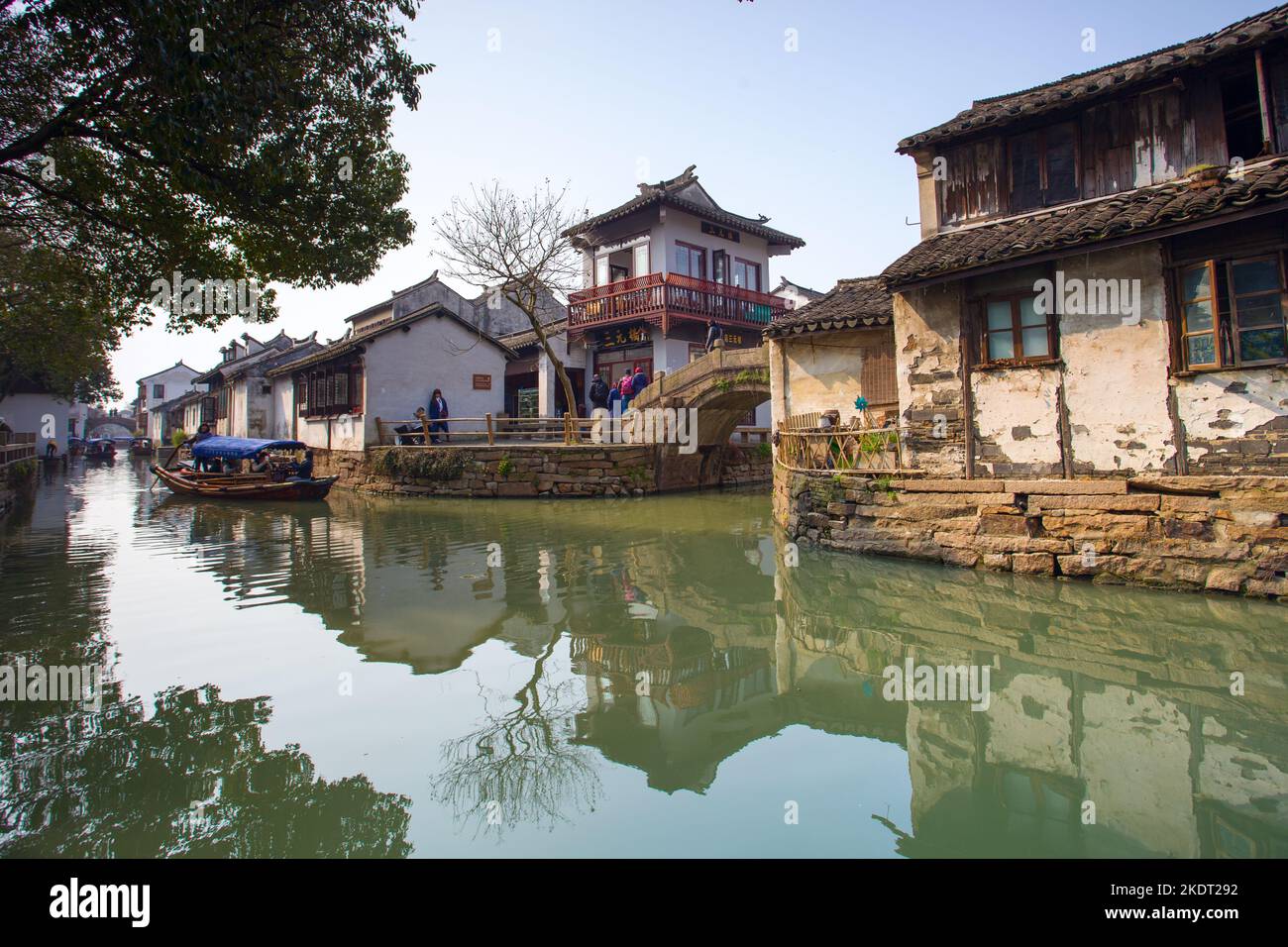 The ancient town of suzhou Stock Photo - Alamy