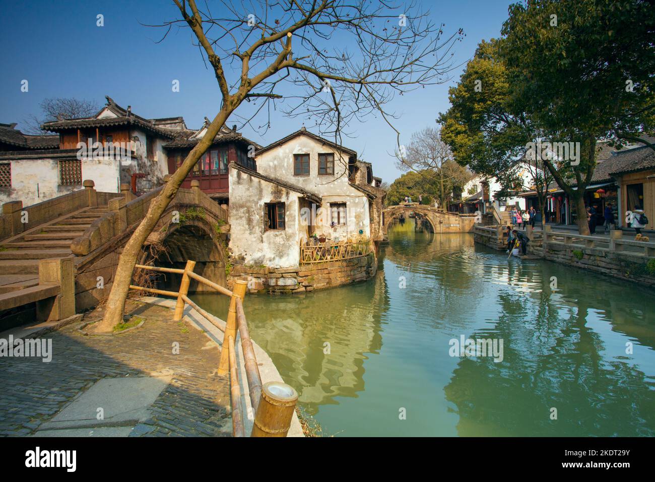 The ancient town of suzhou Stock Photo - Alamy