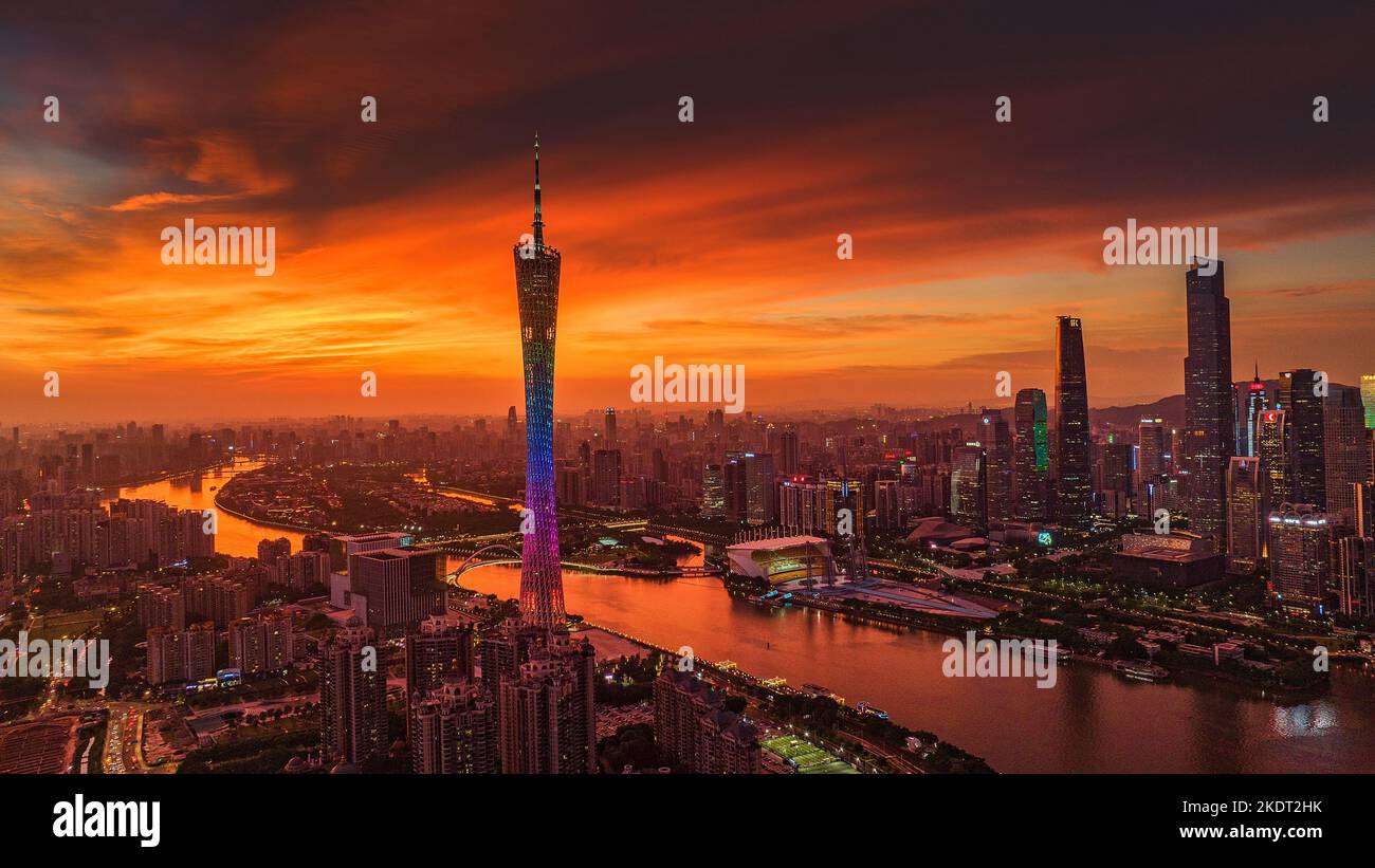 Pearl river tower in guangzhou hi-res stock photography and images - Alamy