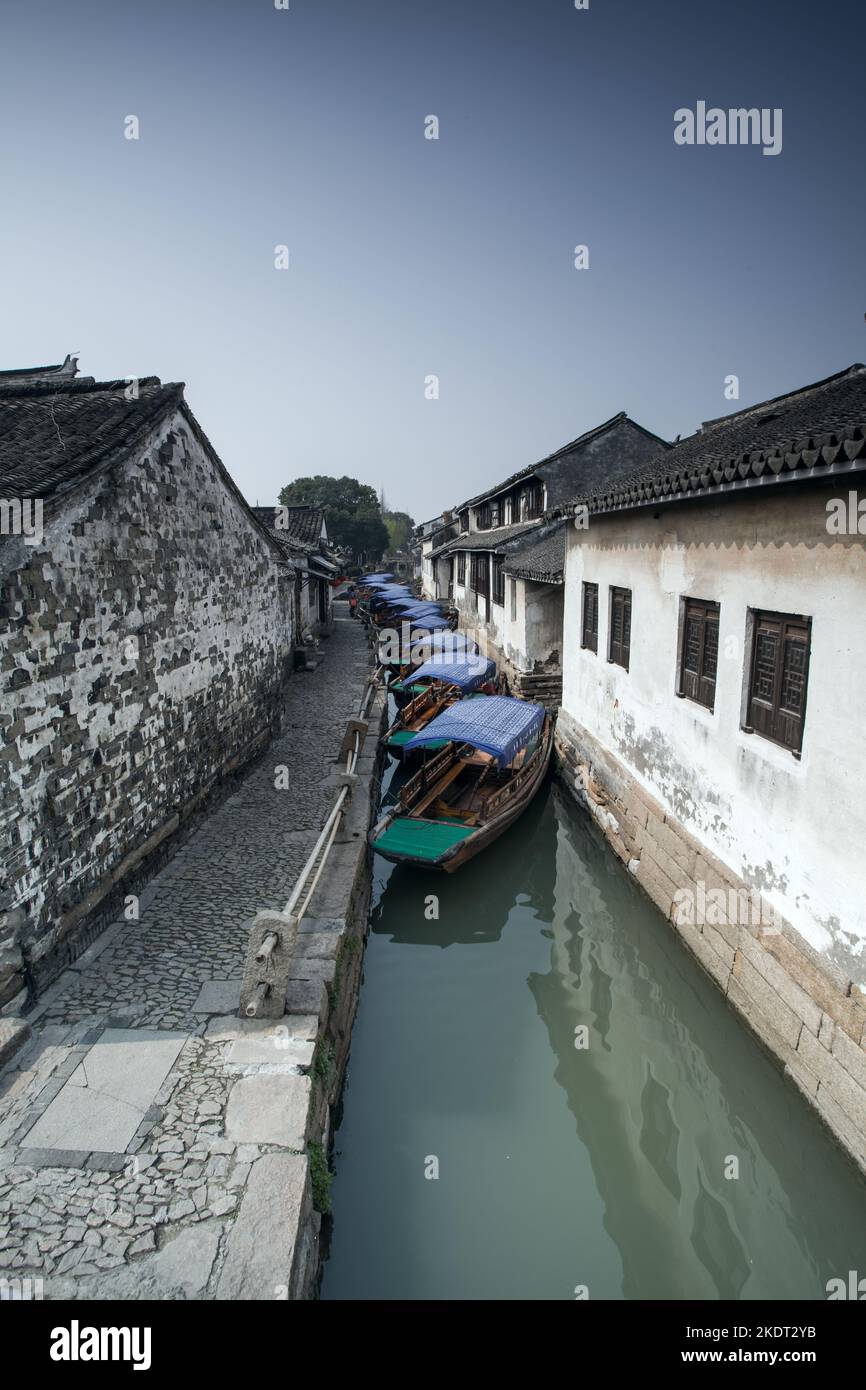 The ancient town of suzhou Stock Photo - Alamy