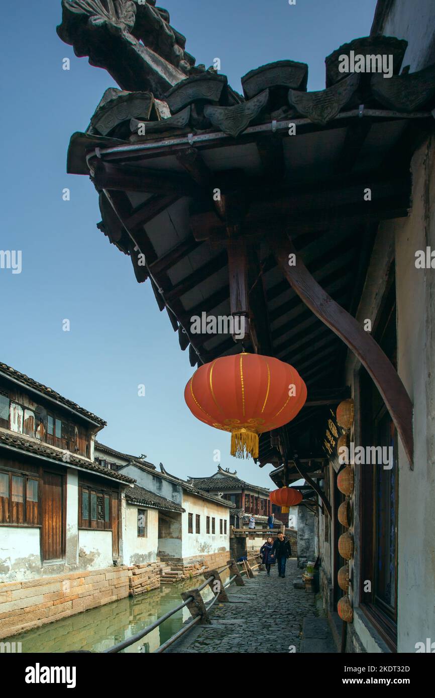 The ancient town of suzhou Stock Photo - Alamy