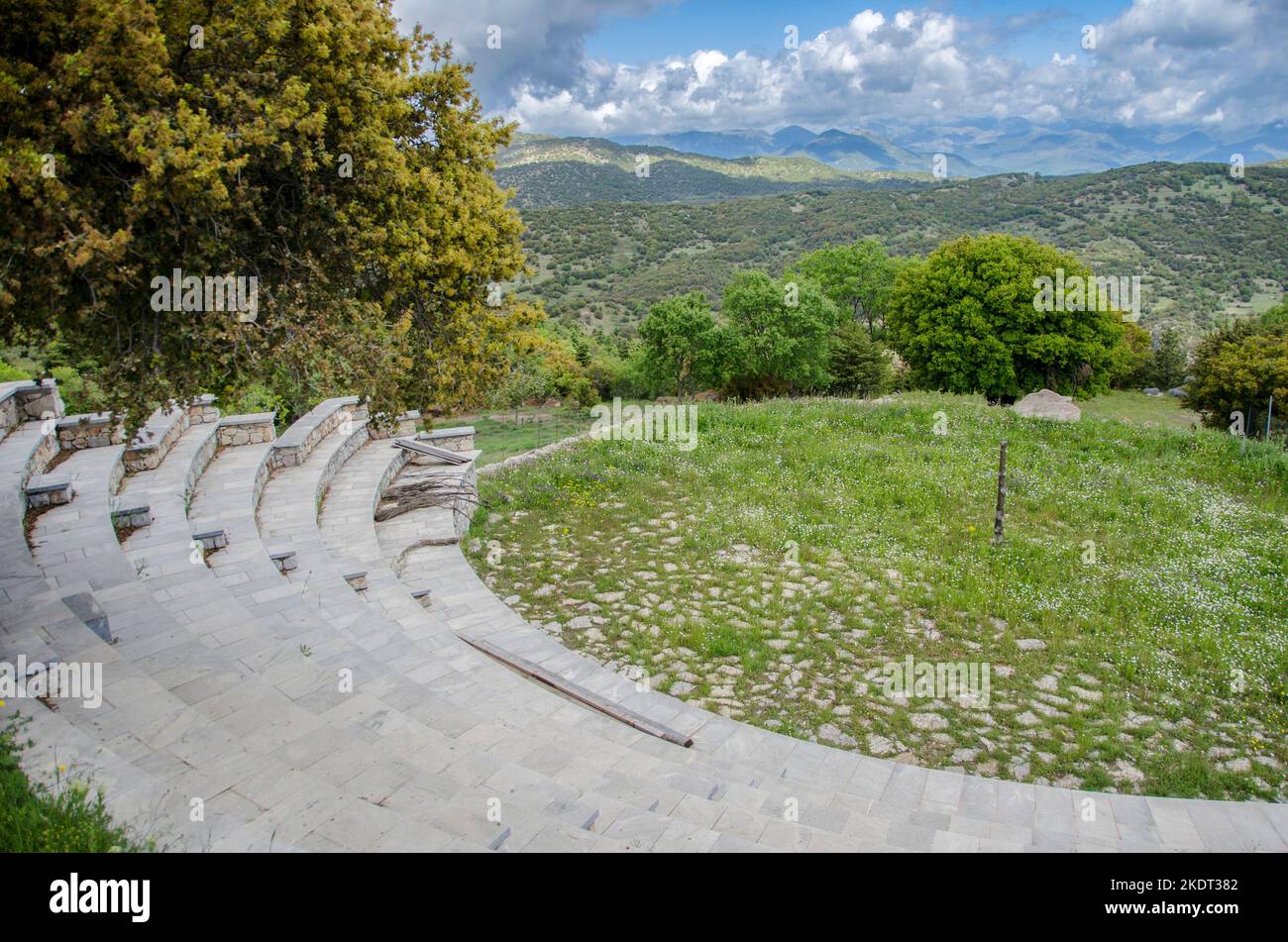 Arcadia greece theatre hi-res stock photography and images - Alamy