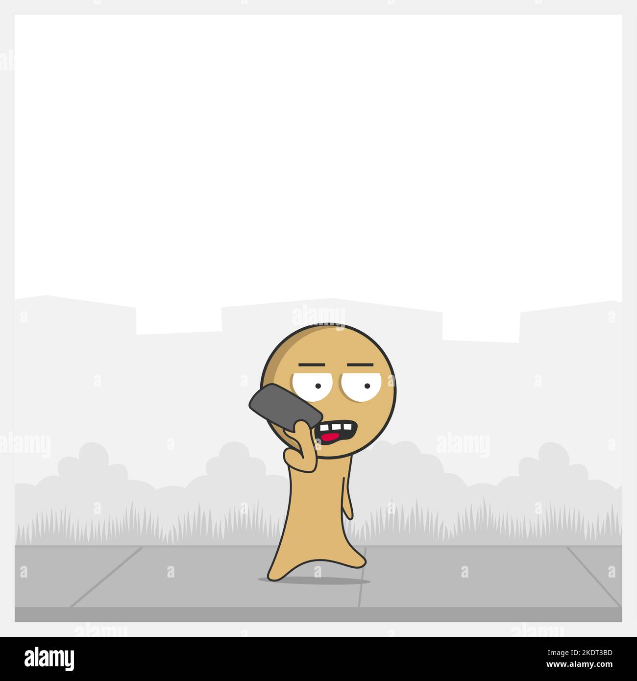 Male talk phone Stock Vector Images - Alamy